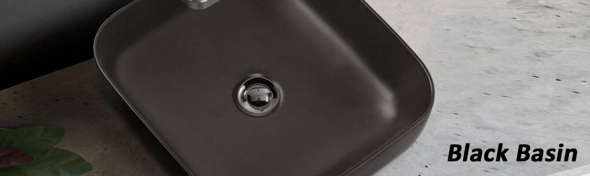 Arova Modern Designer Matte Black Ceramic Basins and Sink – AROVA