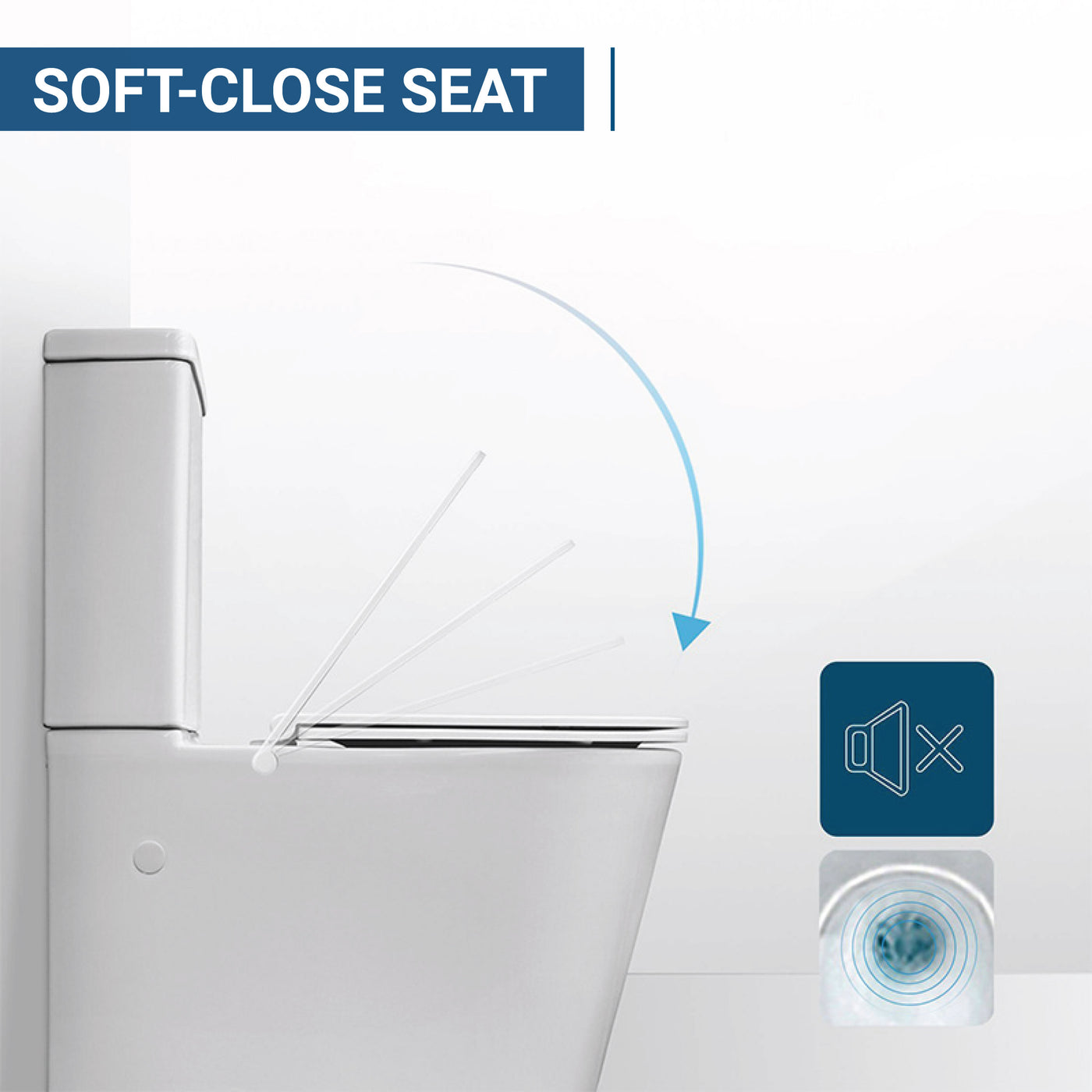 Rimless Tornado Back To Wall Toilet Max63 Melbourne | Arova