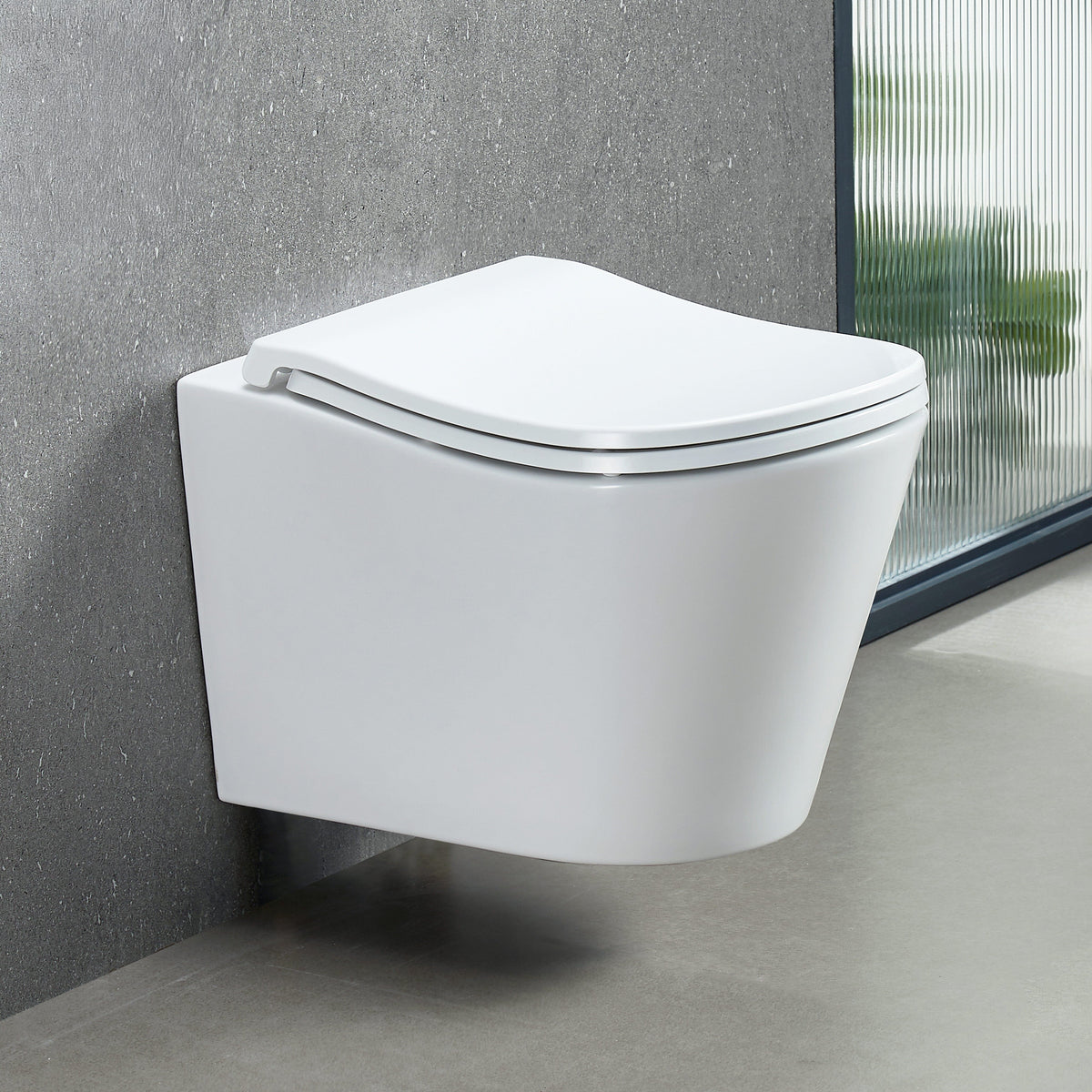 Ergonomic Rimless Tornado Wall Hung Toilet Melbourne ErgoFlow Edge52 ...