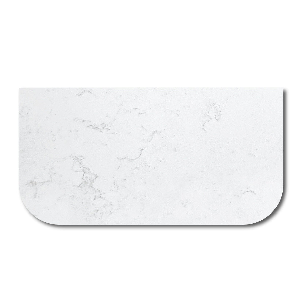 Luxe 910x470mm Curved Marble Silica Free Stone – AROVA