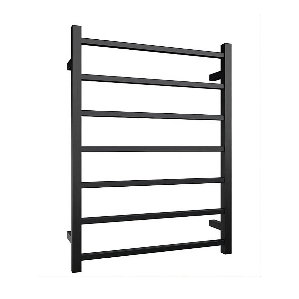 Heated Towel Rail Square Matte Black VIVA | Arova Melbourne – AROVA