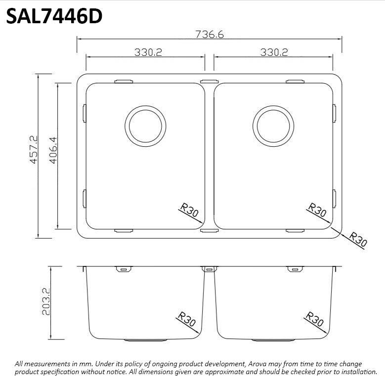 Double Sink Measurements