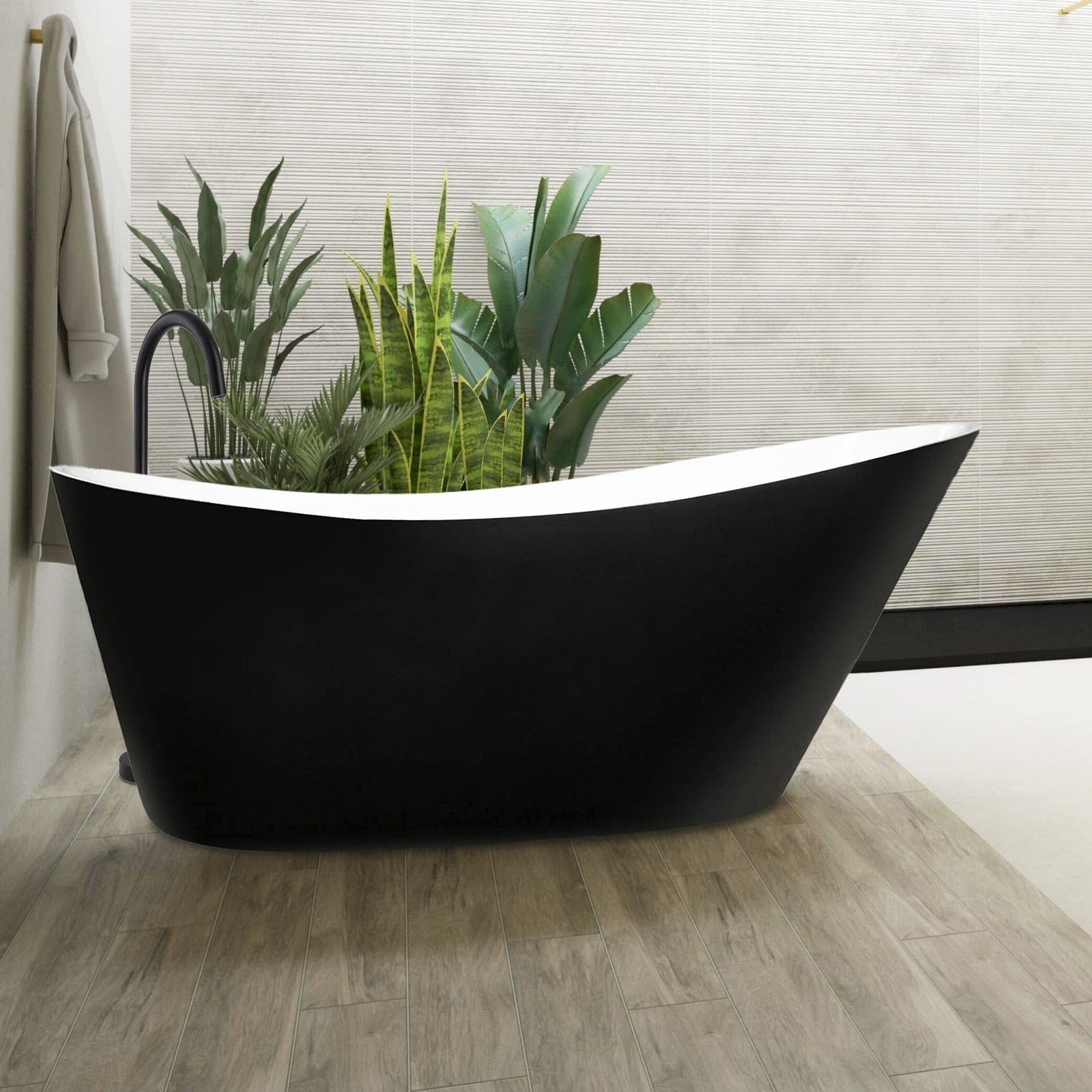 Matte Black Baths