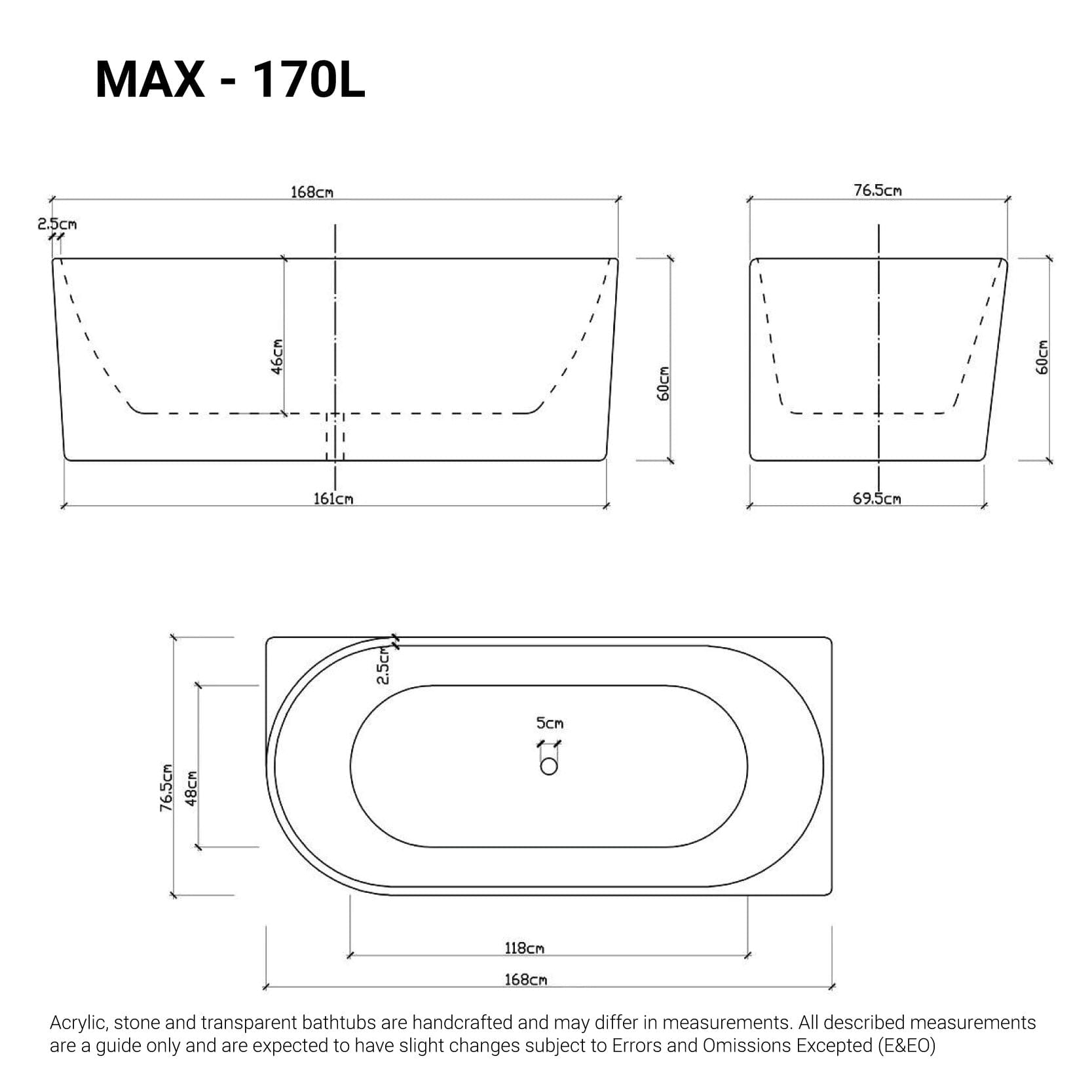Bath 1.5 M Long
