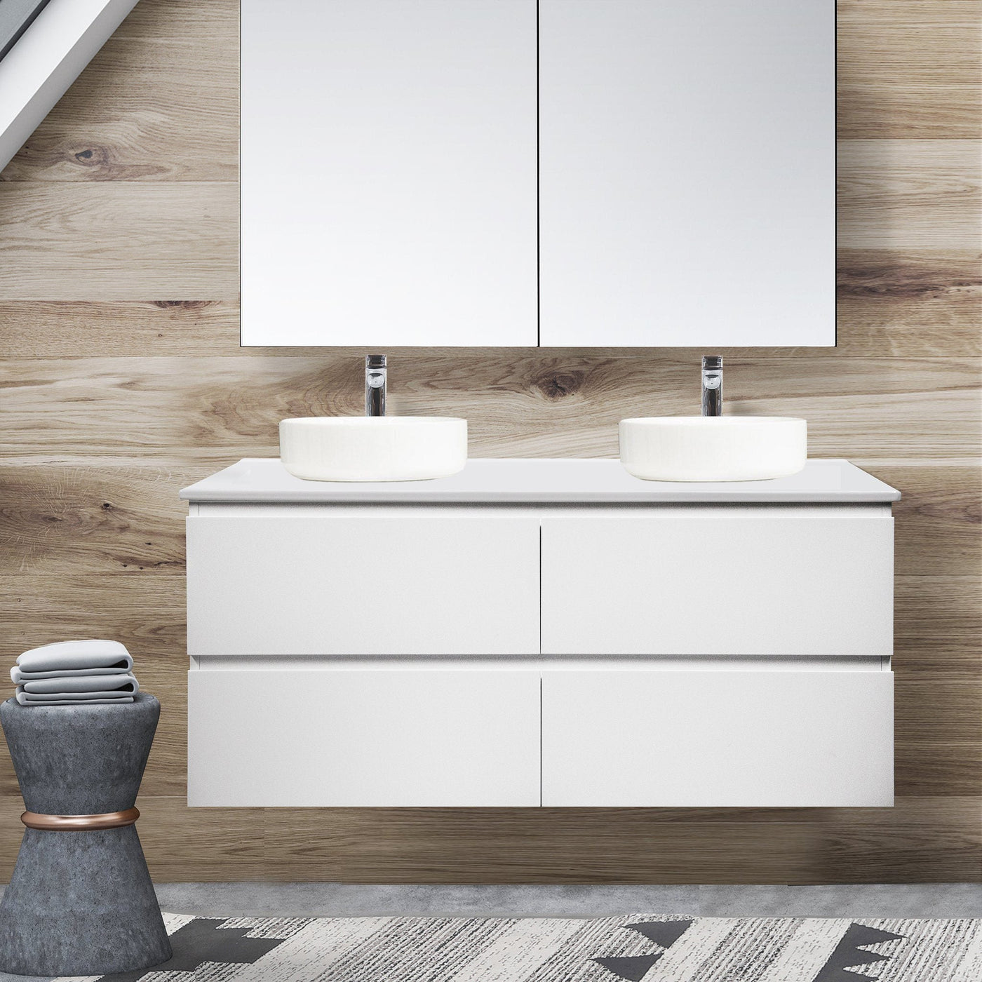 1200mm Vanities | Spacious & Stylish Bathroom Vanity Units – AROVA