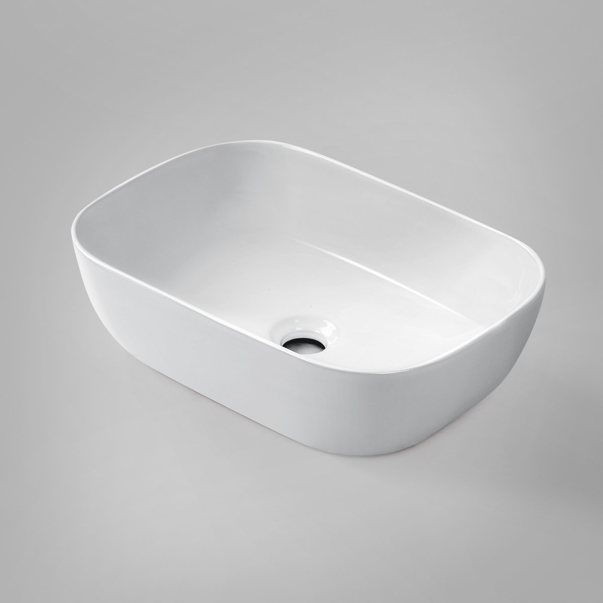 Ceramic Wash Basin 46cm x 32cm Above Counter Bench Mount – Arova