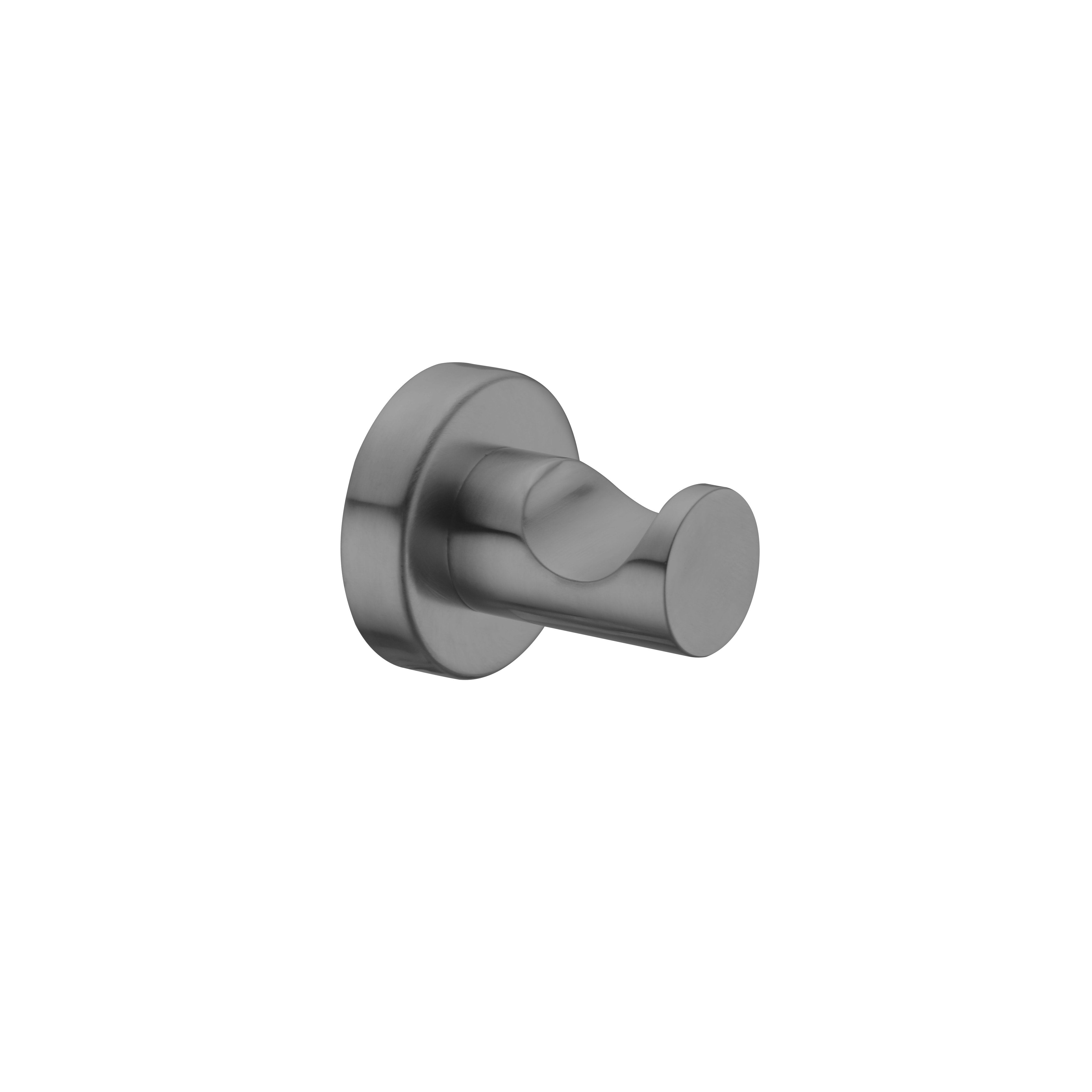 Arova Modern Robe Hooks Chrome, Matte Black, Single and Double Hook