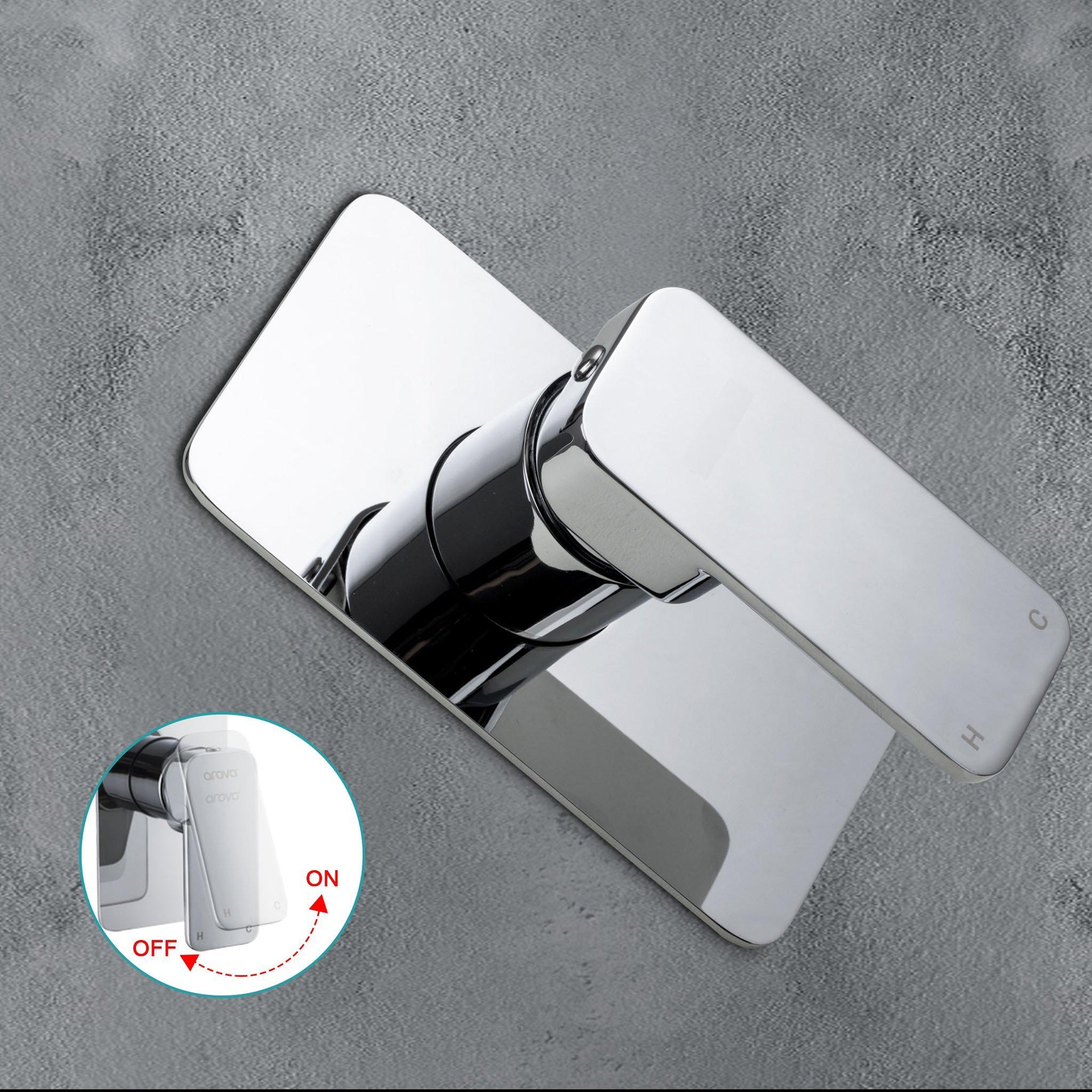 VIVA Shower / Bath Mixer Trim Kit Chrome - BT206C – AROVA